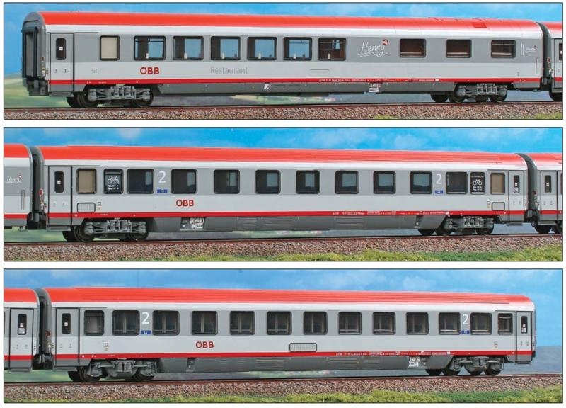 Acme 55144 - Set 3 pz EC84 Bologna-Monaco OBB (Bmpz+Bmz+WRmz)